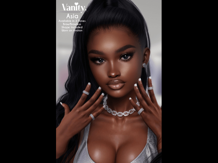 Second Life Marketplace - Vanity. Asia Skin - Chocolate